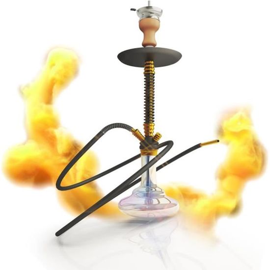 ® Chicha Kit Complet Narguilé Moderne En Aluminium Léger Et Portable ...