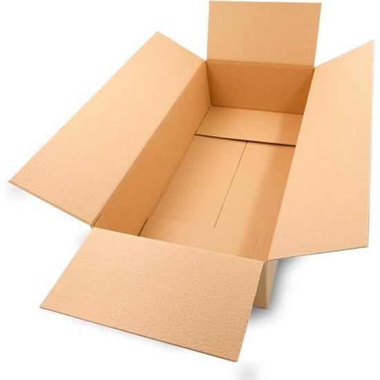DHL Lot de 25 cartons d'expédition pliables Marron 600 x 300 x 150 mm ...