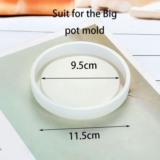 Moule,Moules de Pot ronds pour jardinière en béton, moules pour Pot de ...