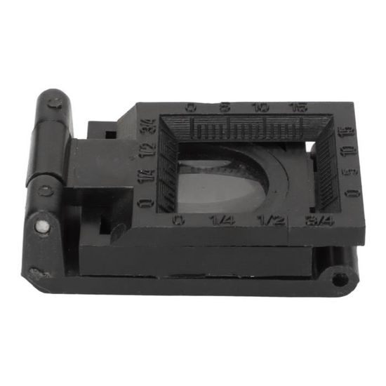 EBTOOLS Loupe de loupe pliante 10X loupe pliante loupe mise au point ...