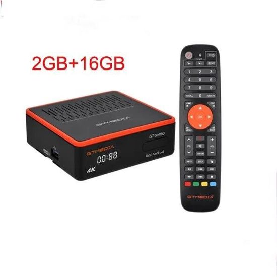 Récepteur satellite et box TV Android GTMEDIA ighChlor4 k 8k avec DVB ...