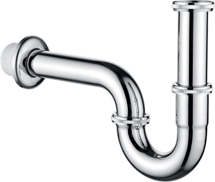 M20506, Siphon De Lavabo En Métal, Siphon À Tube 1-1/4"X32Mm, Tube ...