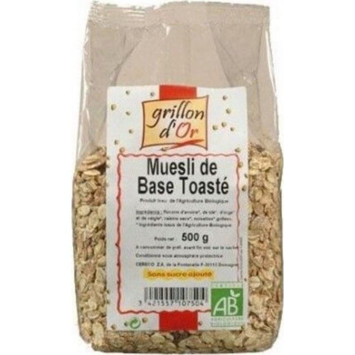 NC Muesli De Base Toasté 4 Céréales - Cdiscount Au quotidien