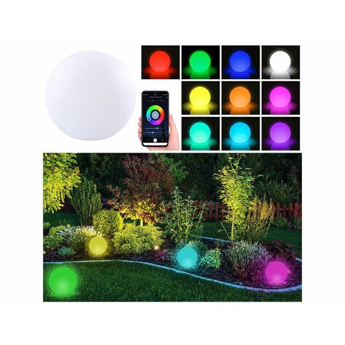 Boule lumineuse connectée - Luminea Home Control - RVBB - 576 lm - Ø 30 ...