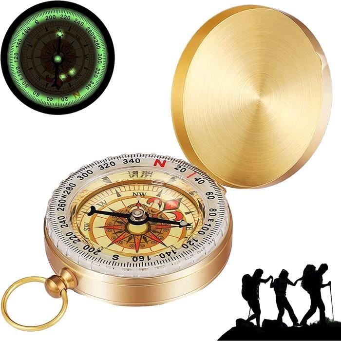 Boussole de Poche en Laiton, Boussole de Poche Cuivre, Boussole en ...