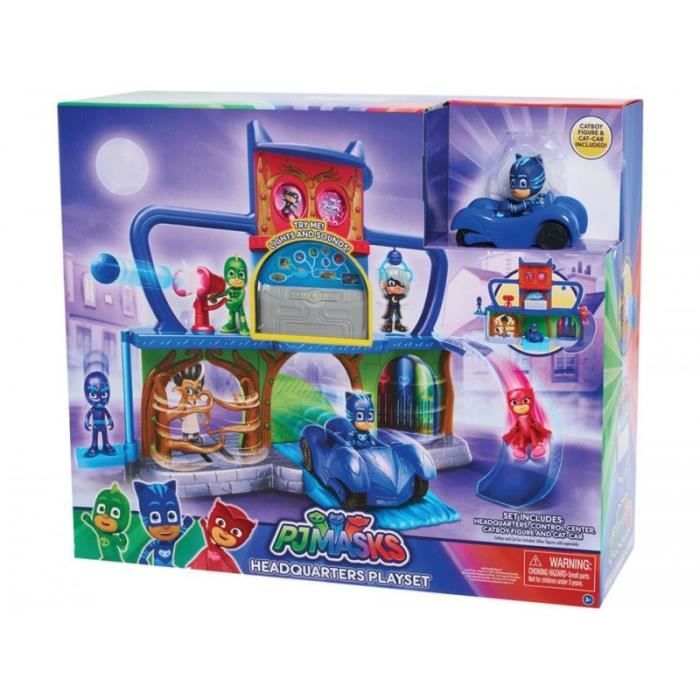 PJ Masks Control Center - Base Secret - Cdiscount Jeux - Jouets