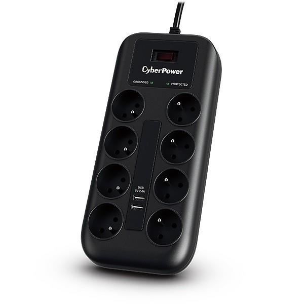 Parafoudre Cyberpower Tracer III P0820SUF0-FR avec 8 prises et ...