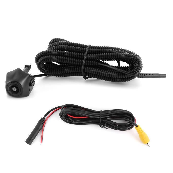 Dilwe caméra de voiture CCD Caméra de vue avant CCD gril de voiture ...