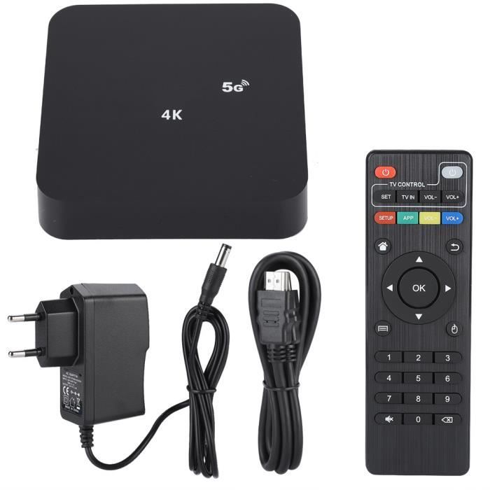 Duokon Boîte TV WIFI Boîte TV Smart WIFI Décodeur Numérique Lecteur ...