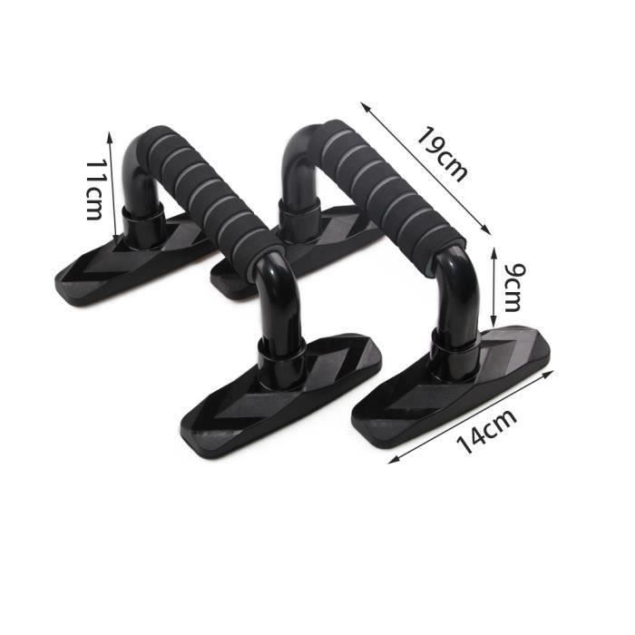 Brave-2pcs Poignées d'appui musculation fitnesse push up stand pour gym ...