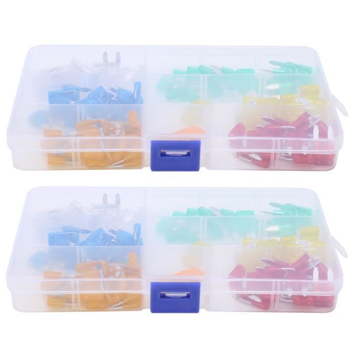 Gototop Fusible De Voiture Assortiment De Fusibles à Lame 240 Pièces