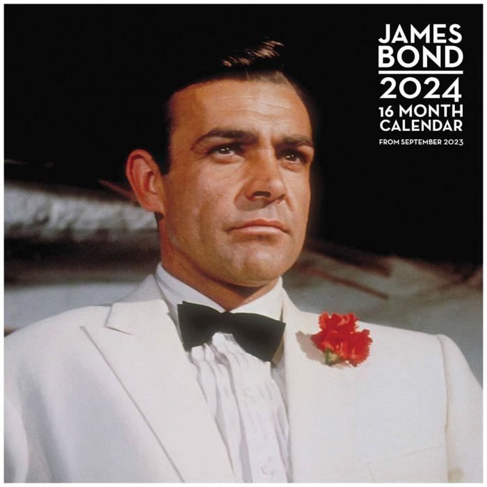 James Bond - Calendrier mural - Cdiscount Beaux-Arts et Loisirs créatifs