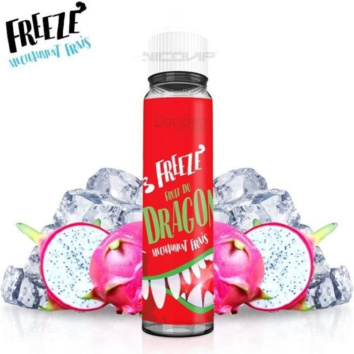E-liquide Liquideo Freeze Dragon 50ml - 3mg + 1 liquide Liquideo Offert ...