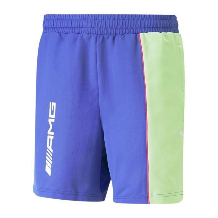 Short Bleu/Vert Homme Puma Mercedes Amg Woven Bleu - Cdiscount Prêt-à ...