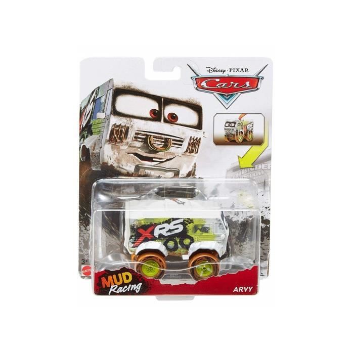 Voiture Disney Cars Deluxe Mud Racing Xtreme Racing Series Arvy ...