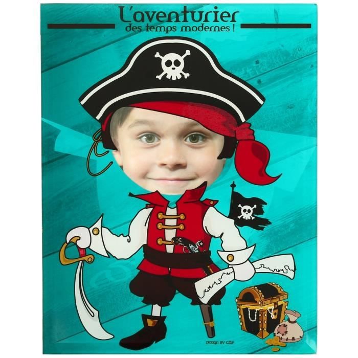 Cadre Photo Enfant Rigolo Fun Pirate Aventure H… - Cdiscount Maison