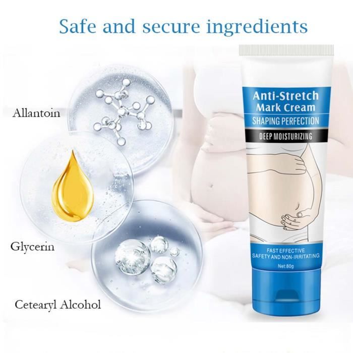 Crème anti-vergetures - PWSHYMI - GUANJING - 80g - Nourrissante ...