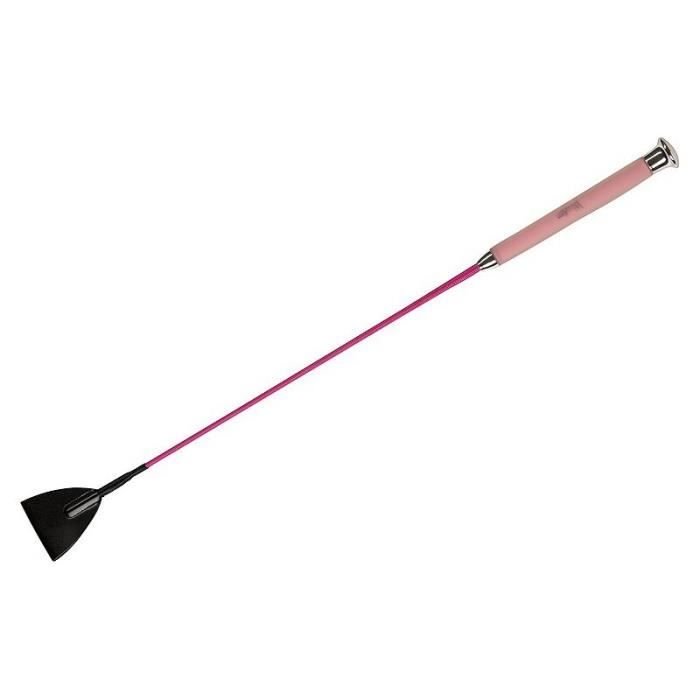 Cravache équitation pour cheval Whip & Go Jump Gel - rose - 65 cm ...