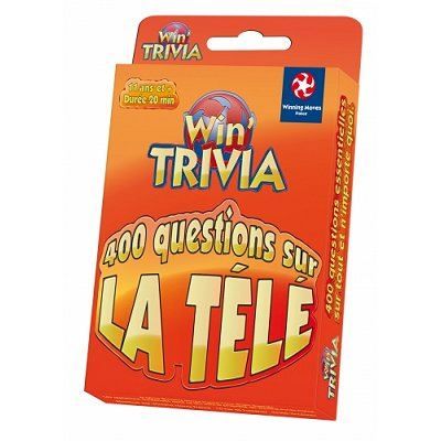 Win Trivia : La télé - Cdiscount Jeux - Jouets