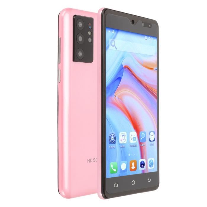 Smartphone rose 5 pouces Smartphones Débloqués 5 Pouces, 2 Go de RAM 16 ...