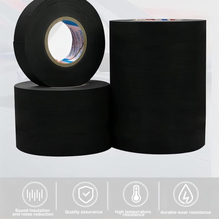 Ruban Adhésif Isolant 19Mm X 25M, Ruban Électrique Ruban Chauffant Fil ...