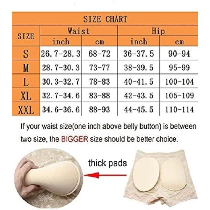 Femme Culotte Push Up Dentelle Remonte Fesses Ventre Plat Amincissante ...