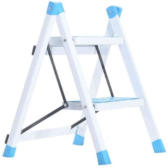 Marchepied Pliable Escabeau Échelles à Chevrons Échelle Pliante échelle à 2 marches-pédale ...