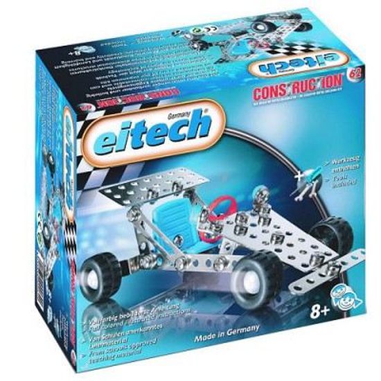 Jouet de construction - EITECH - Construction mécanique basic : Bolide - Métal - Pour enfants de ...