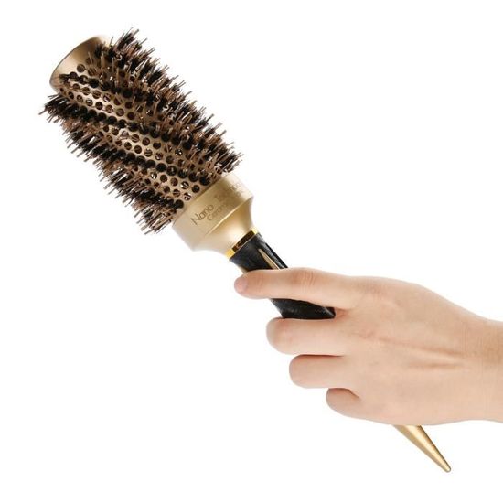 Shipenophy peigne de coiffure professionnel Peigne à cheveux rond ...