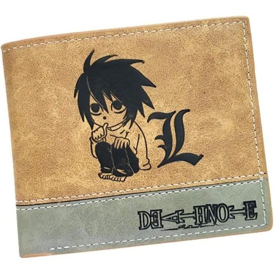 Death Note Anime Portefeuille en simili cuir pour homme Porte-carte ...