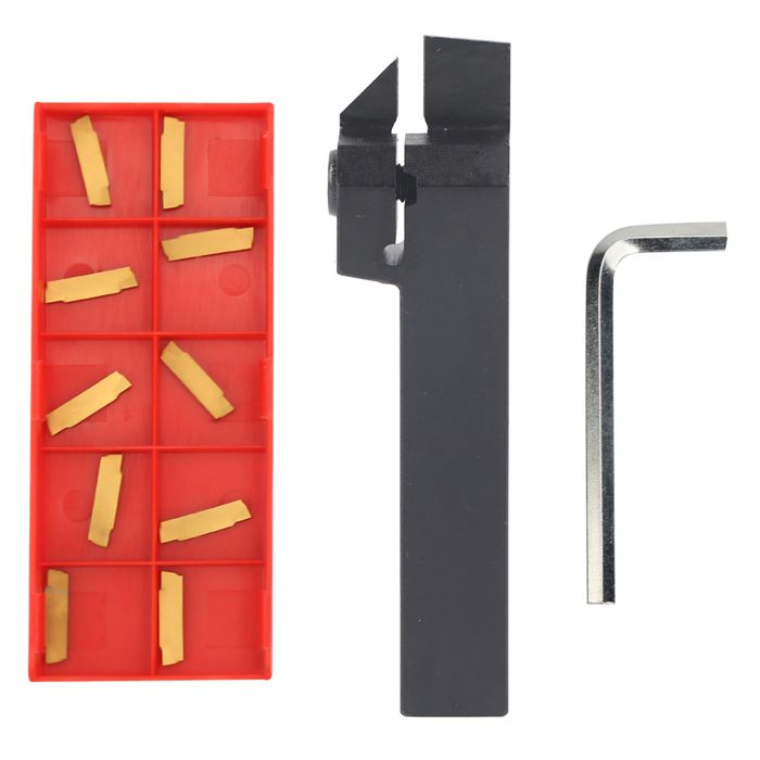 Porte-outil de tournage CNC MGEHR1616-2 100 mm 10 pièces MGMN200-G ...