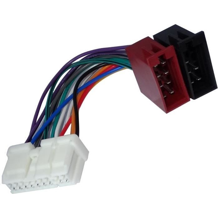 Aerzetix: Adaptateur faisceau câble fiche ISO pour autoradio d'origine ... Aerzetix: Adaptateur faisceau câble fiche ISO pour autoradio d'origine ...