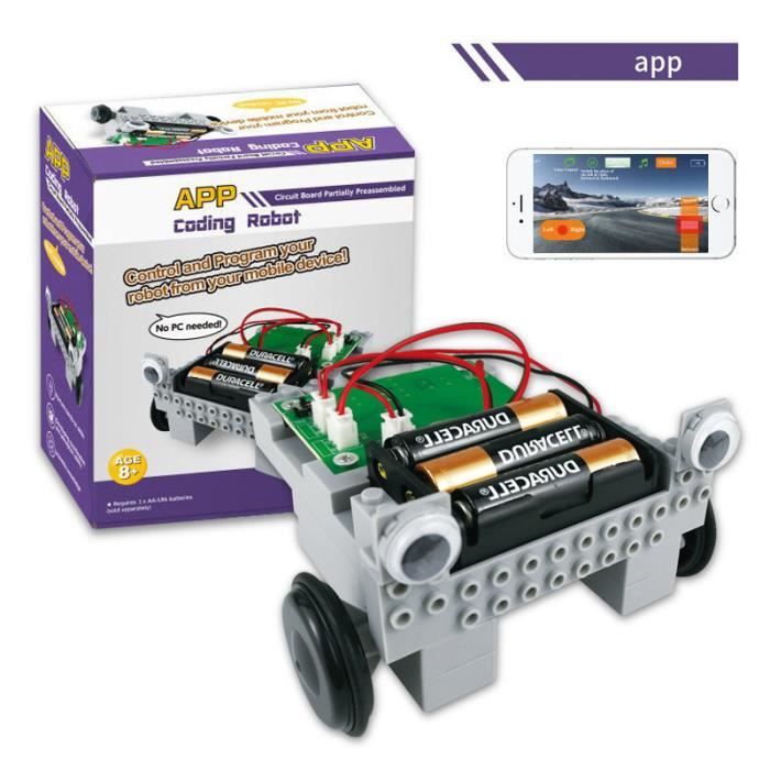 Kit de robot de codage APP-Kit de Robot de Codage Intelligent Programmé ...