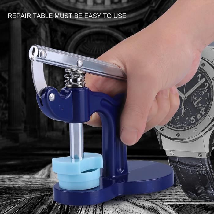 CWU Montre Horloger Outil Réparation Entretien Démonte Bracelet Ouvre Boîtier Avec 12 Matrices ...