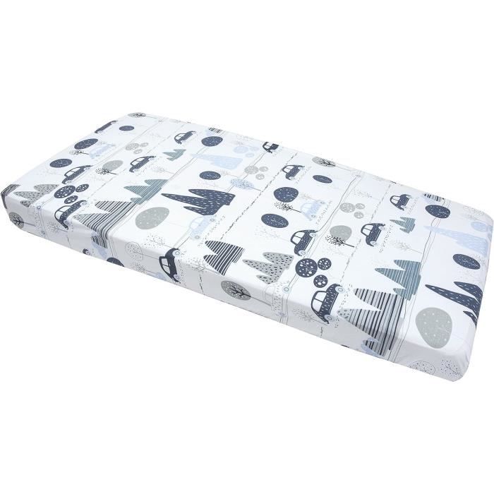 Drap Housse Pour Un Lit Bébé 60x120 Cm 100 Coton Literie Bébé Matelas