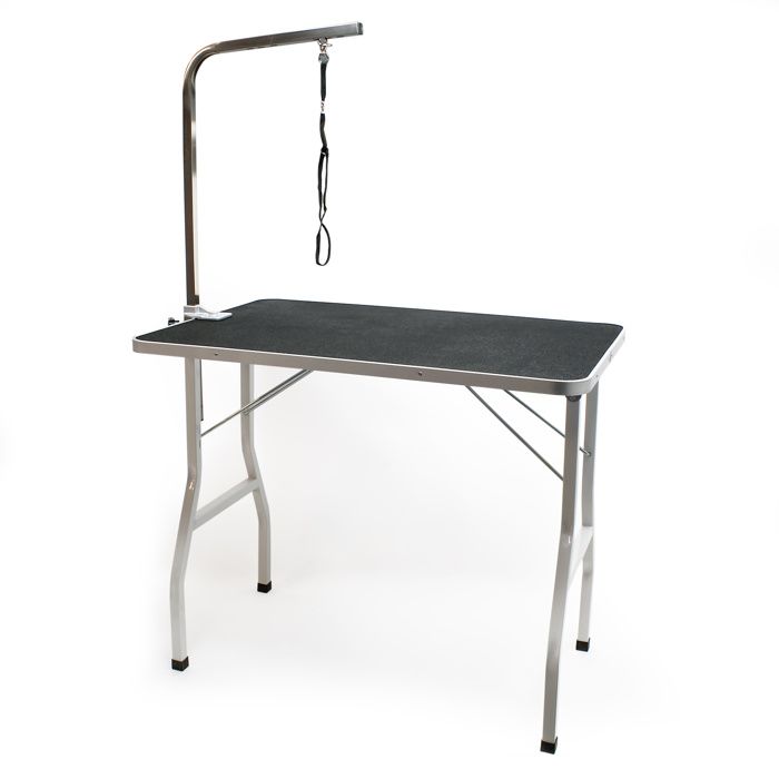Wiltec Table de toilettage canin et félin - 91 x 61 x 76 cm - Structure ...