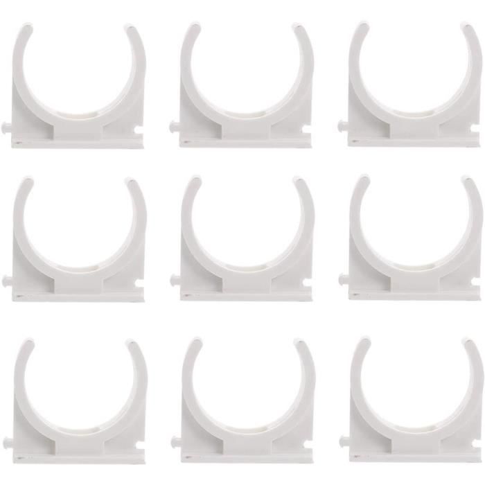 Lot de 100 colliers de serrage en PVC pour tuyau d'eau, support en PEX ...