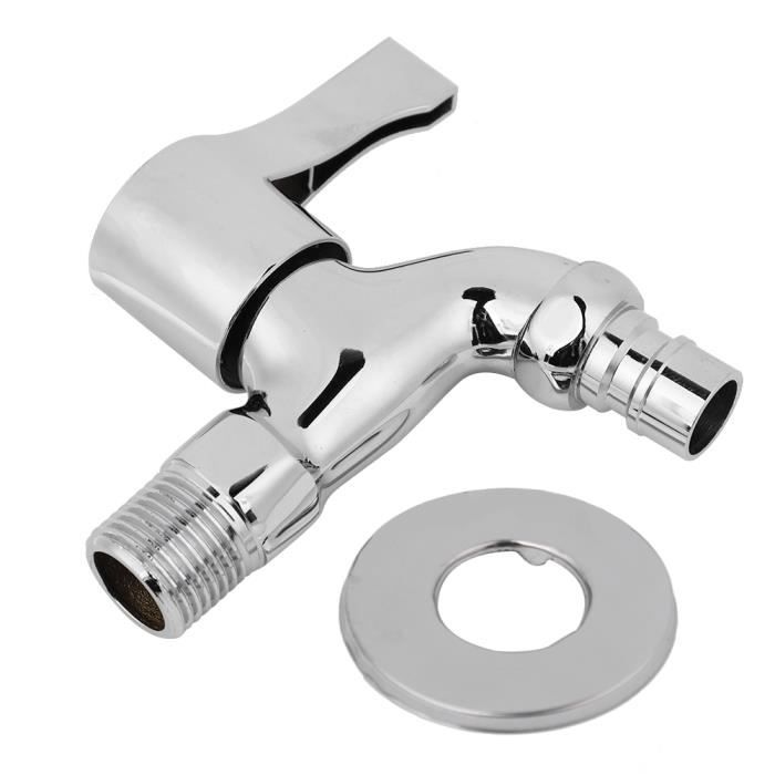 Robinet de machine à laver G1/2 'Robinet d'eau fixé au mur Robinet d ...