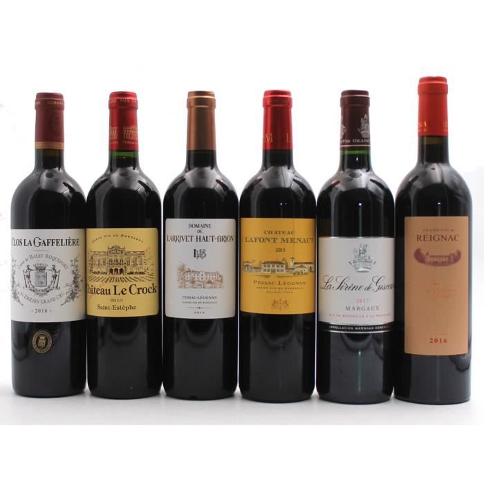 Assortiment de Vins Rouge - 75cl - La cave Cdiscount