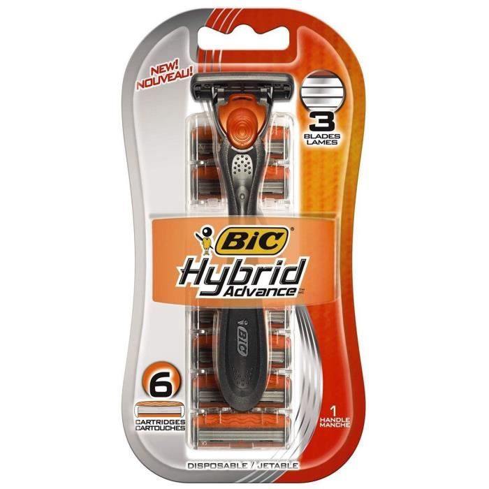 Bic hybride 6ct de rasoir - Cdiscount Au quotidien