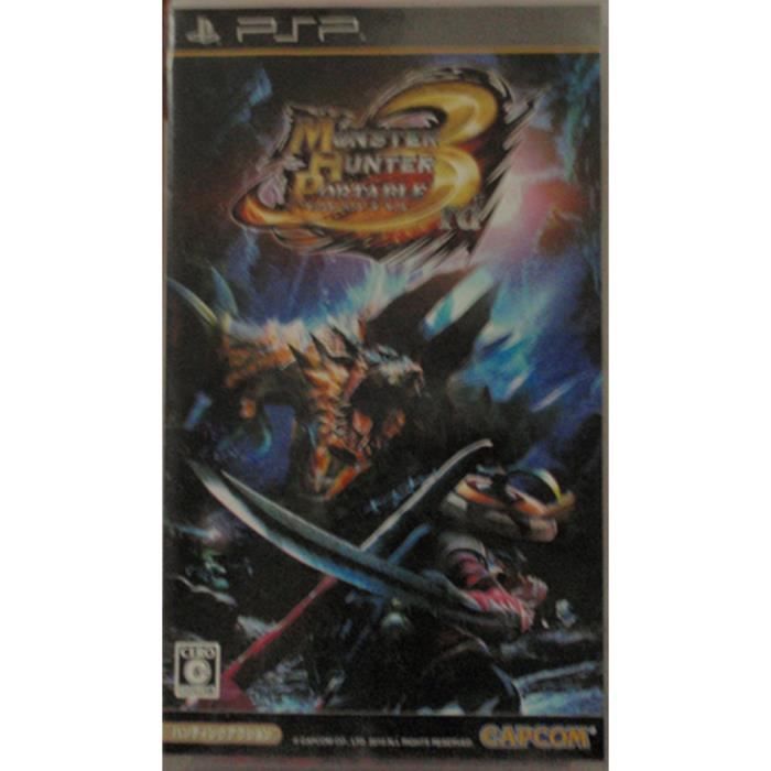 Monster Hunter Portable 3rd [Japan Import][PSP] - Cdiscount Jeux vidéo