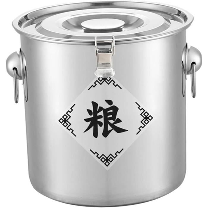 Boîte De Stockage De Riz, Bac De Stockage De Nourriture, Seau De Riz En ...