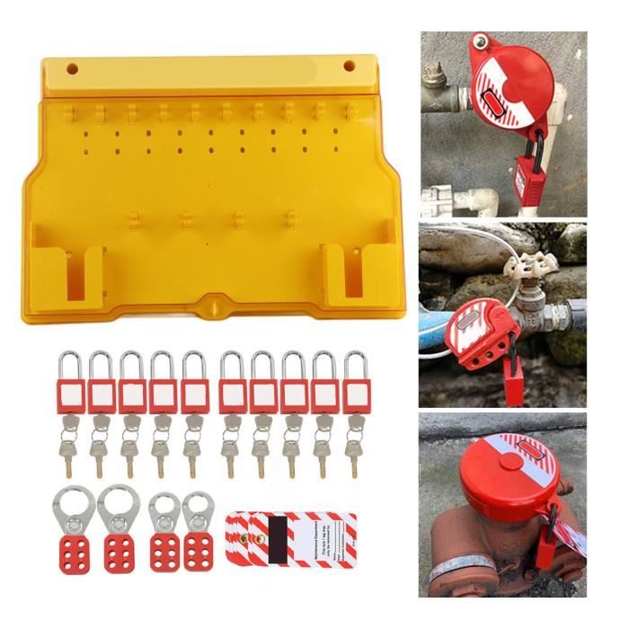 PAR - station de cadenas d'étiquetage de verrouillage Kit D'étiquetage ...