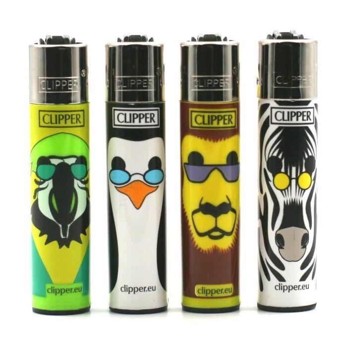 CLIPPER - Lot de 4 Briquets Clipper – Having Fun 3 - Cdiscount Au quotidien