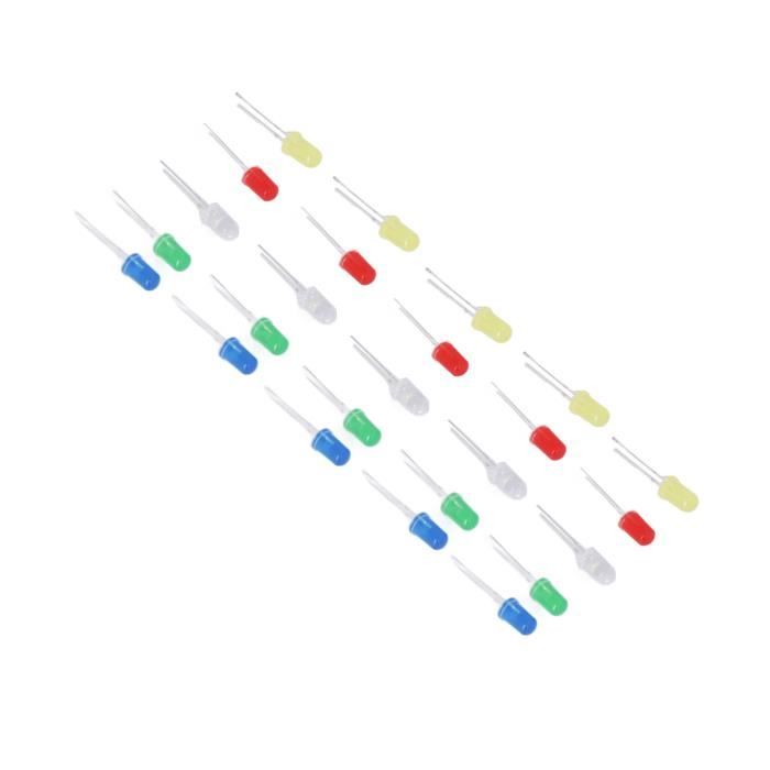 EJ.life Diode électroluminescente LED 1000 Pcs LED Light Emitting Diode ...