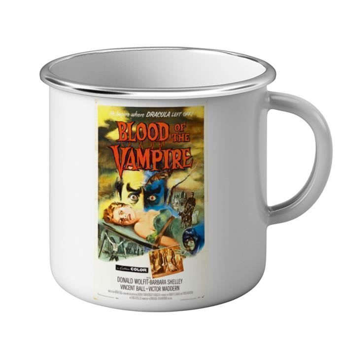 Mug Émaillé - FABULOUS - Blood of the Vampire - Vintage - Chrome - 8,6 ...