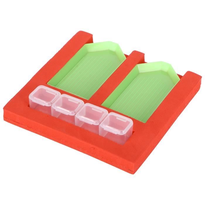 Fdit organisateur de plateau pliable en diamant Outils de peinture au ...