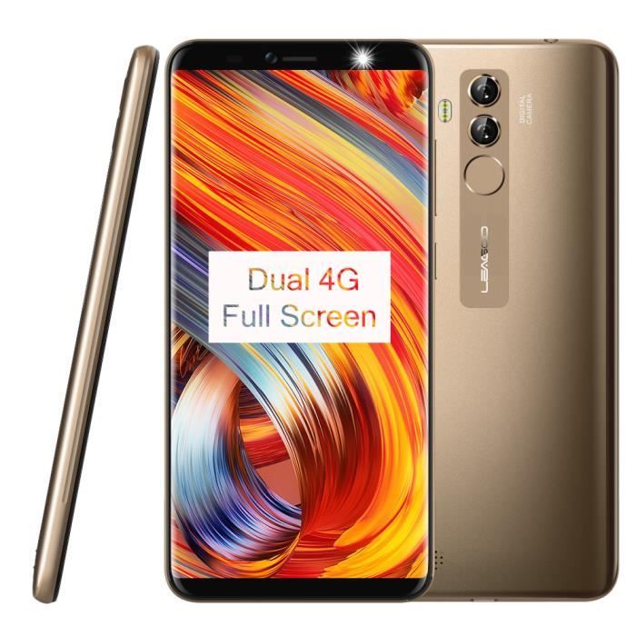 LEAGOO M9 Pro 4G Téléphone Mobile Android 8.1 Face ID 13MP + 2MP ...