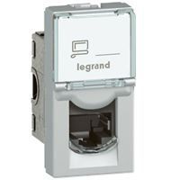 Prise murale RJ45 Cat6 LEGRAND 22.5X45 STP - Achat / Vente prise Prise ...