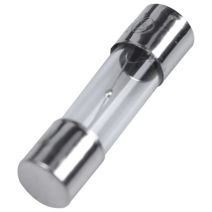 10 Pcs 250V 3A 3Amp Souffle lent Fusibles de Tubes de verre 5mm x 20mm ...
